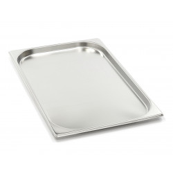 GN 1/1-es rozsdamentes edény ipari sütőkbe